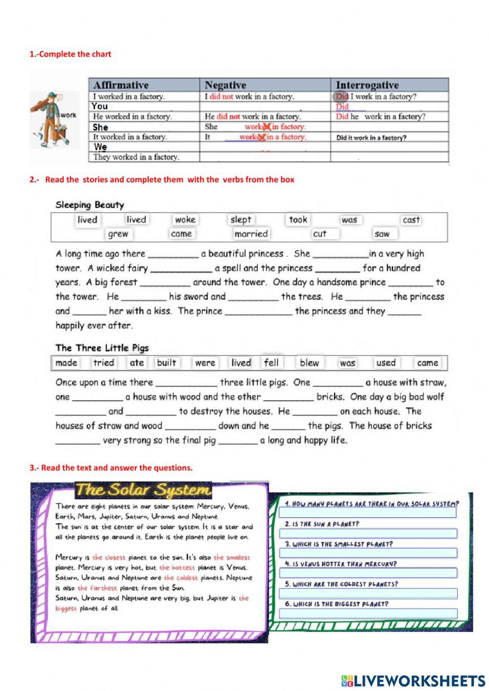 sixth level practice online exercise for | Live Worksheets
