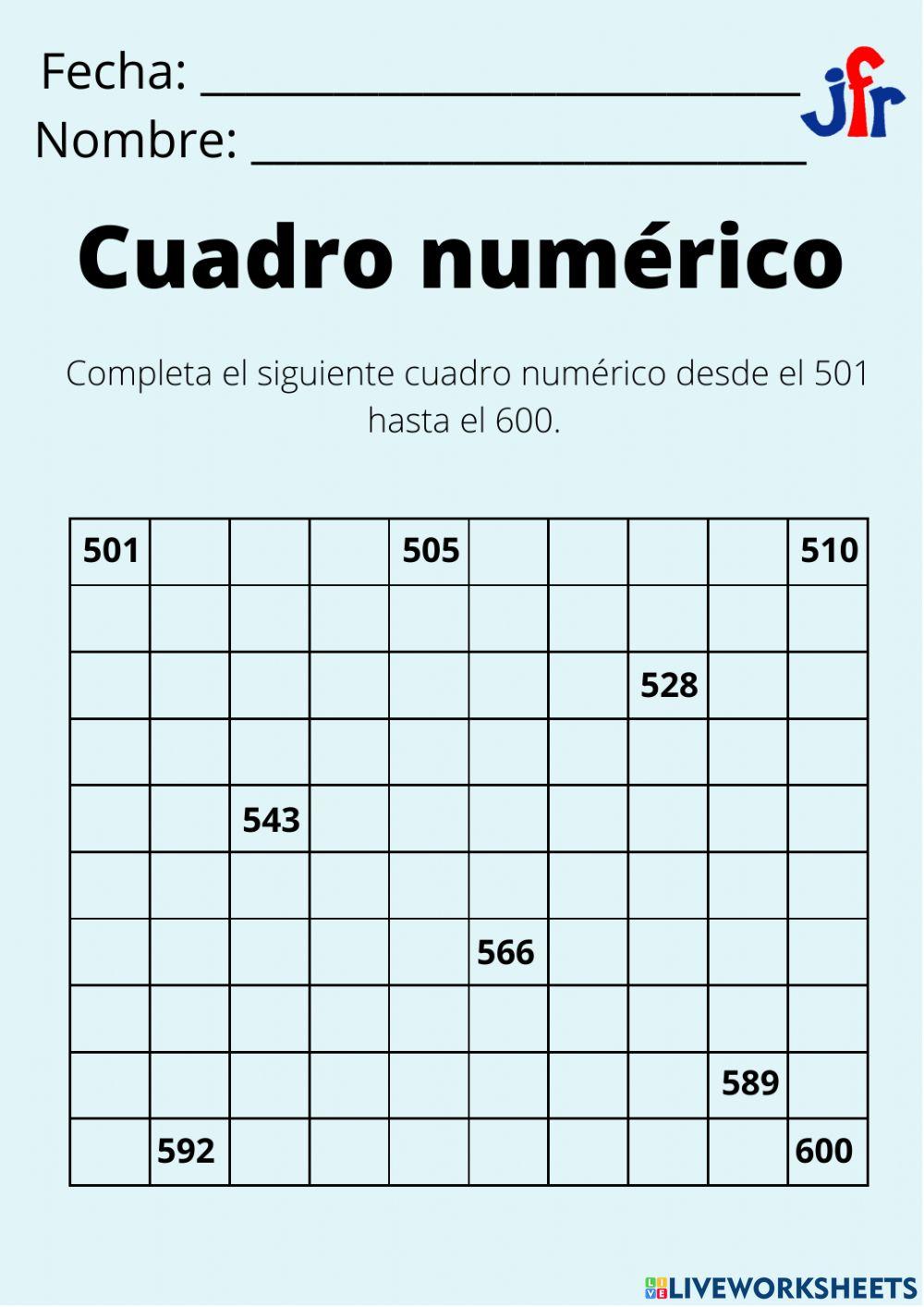 2085565 | Cuadro numérico | MarianaFigueroa