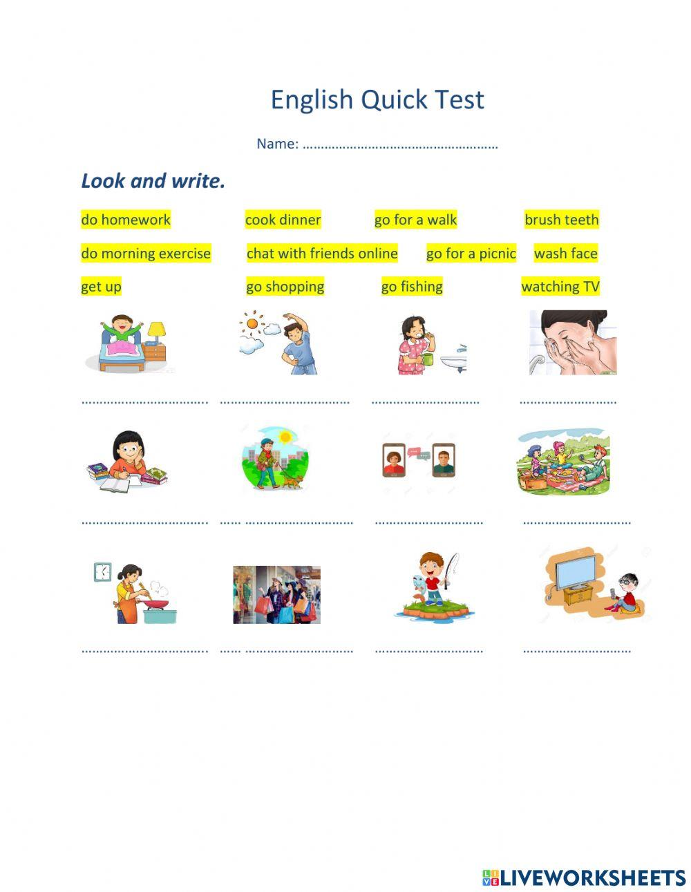 2085918 | Unit 2 - Lesson 1 - Quick Test | Phạm Thị Thủy
