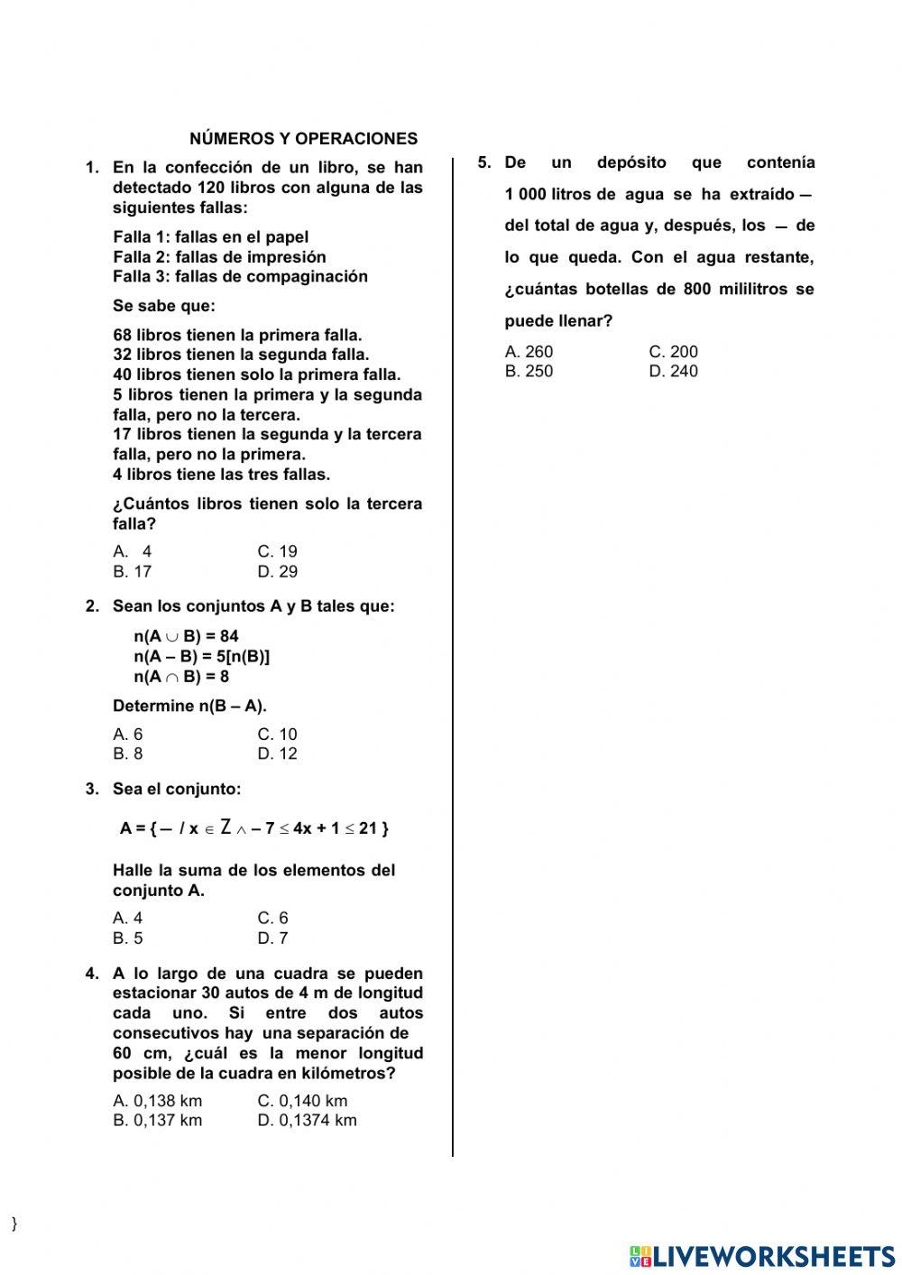 Católica talento worksheet | Live Worksheets