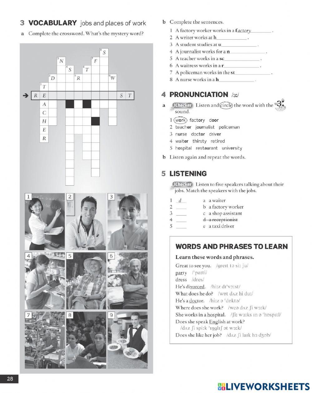 English file beginner exercise | Live Worksheets
