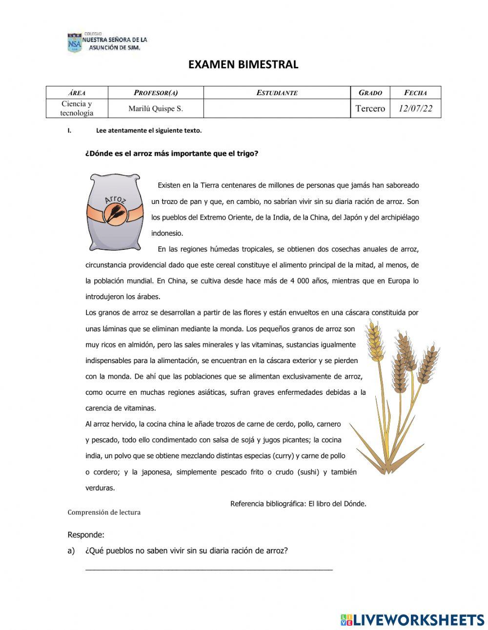 Cta exercise | Live Worksheets