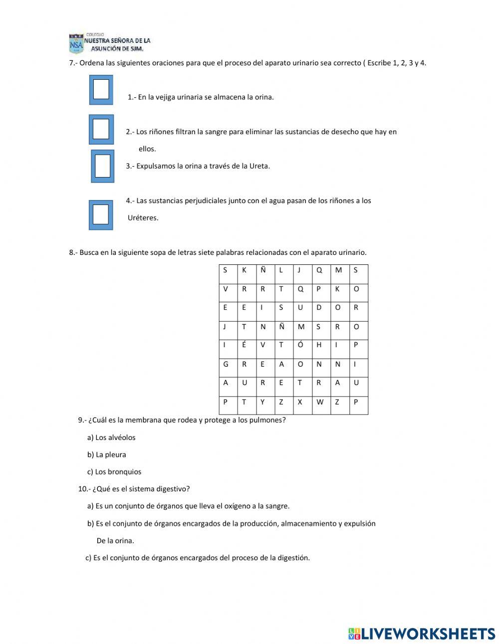 Cta exercise | Live Worksheets