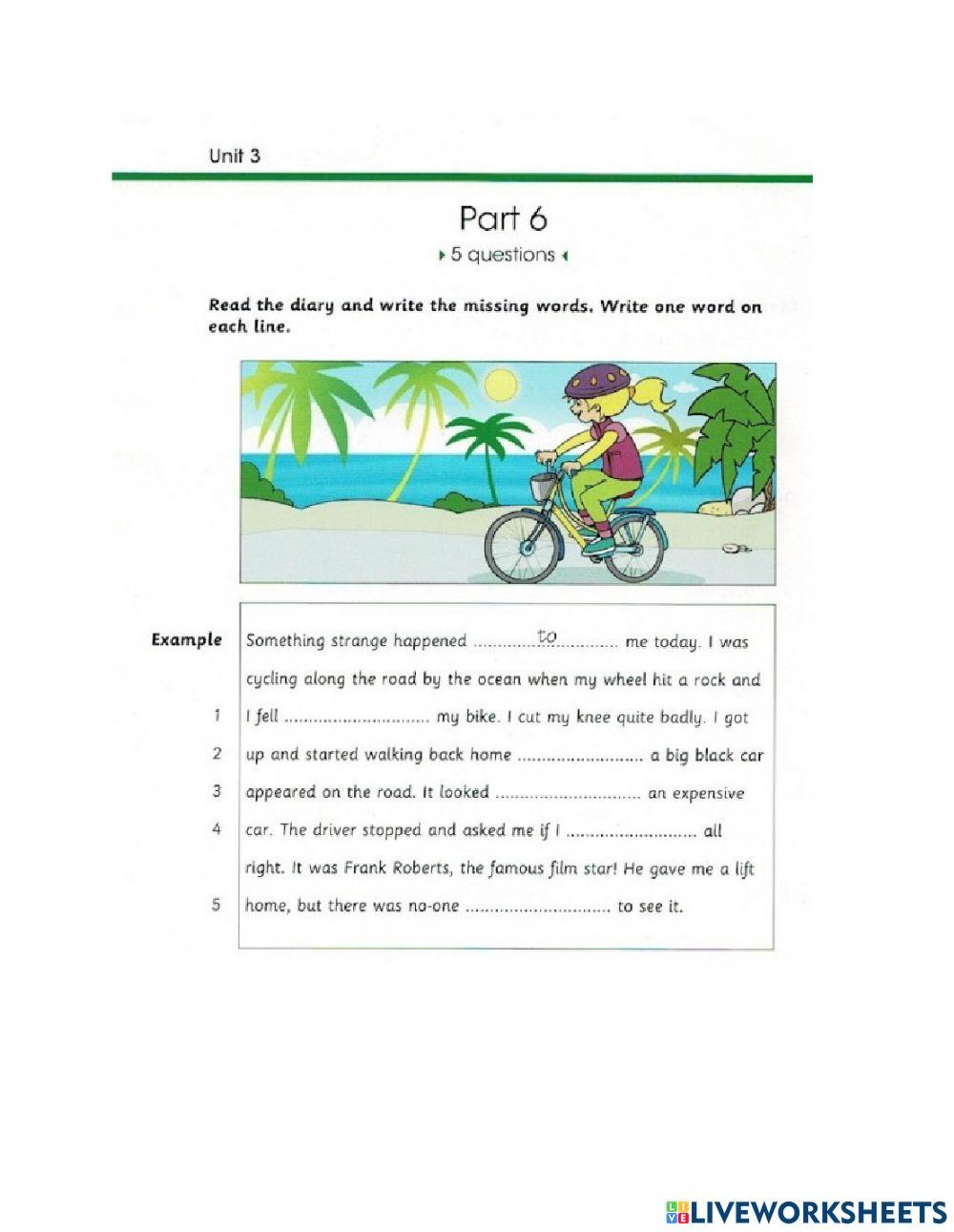 Flyers R&W part 6-7 Unit 3 | Pham Huu Thinh | Live