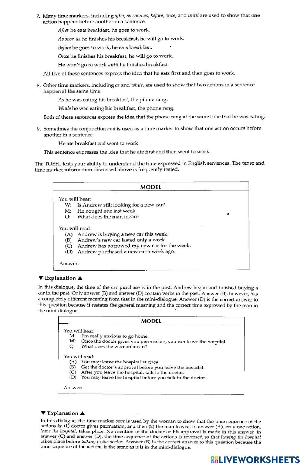 Helmanns l7 and l8 worksheet | Live Worksheets