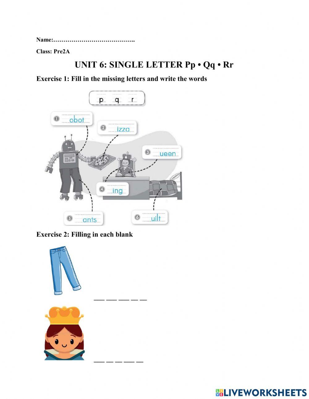 Sound great 1 - Unit 6 worksheet | Live Worksheets