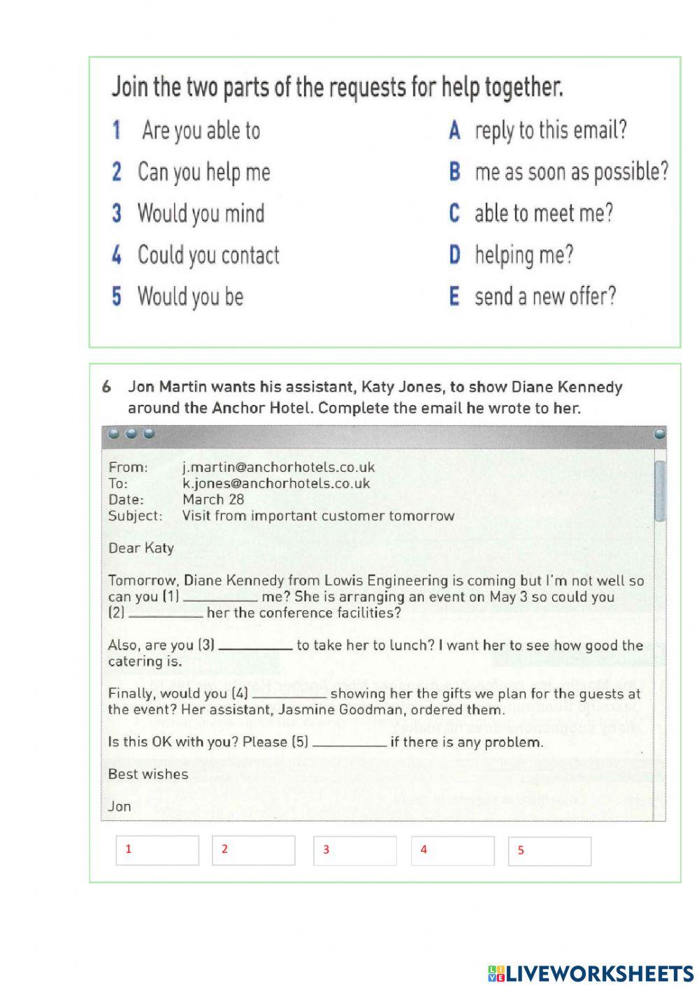 Writing unit9 worksheet | Live Worksheets