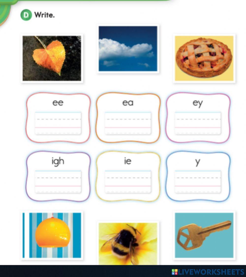 English online exercise for 1 | Live Worksheets