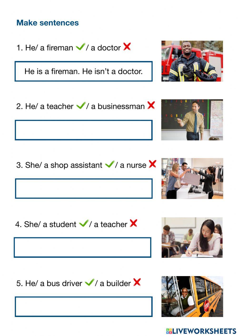 2093959 | Professions | Kiki Whiteley | LiveWorksheets