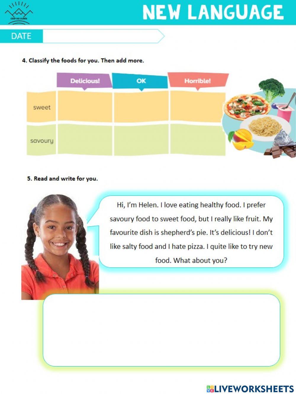 G6-U2- New Language 2 worksheet | Live Worksheets