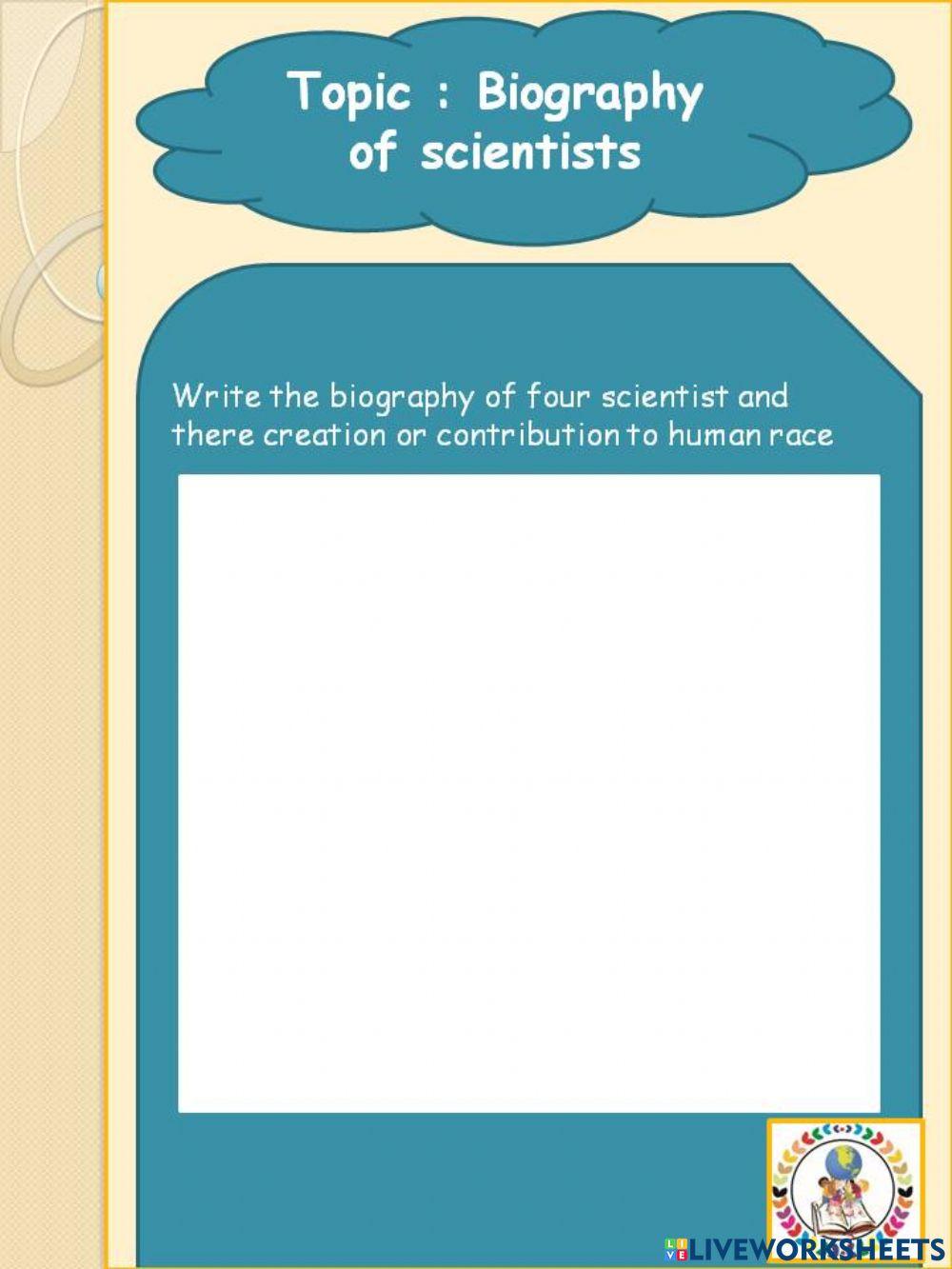 2095278 | Biography of Scientists | AKUTORIA ACADEMY