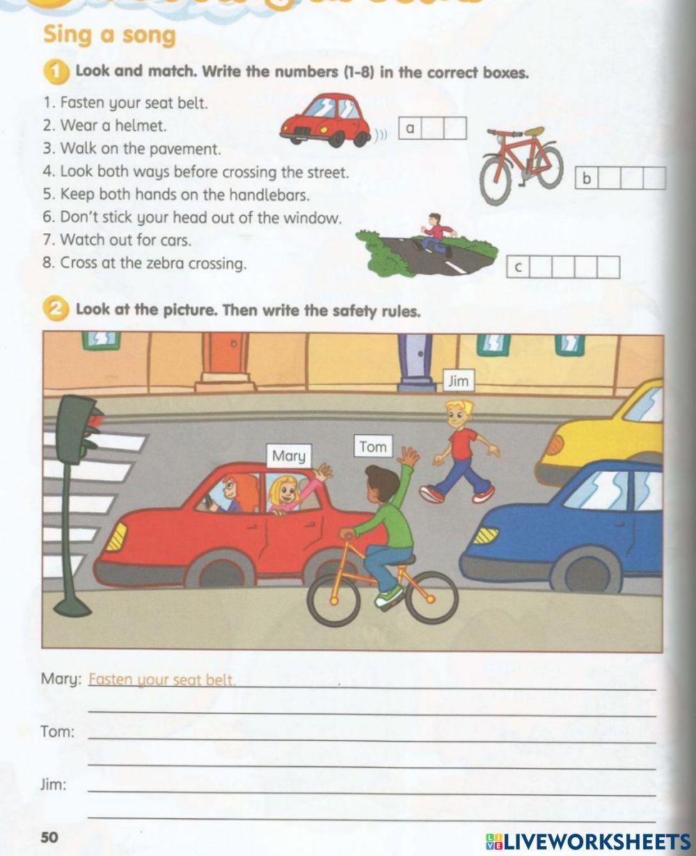 GSP 4 WB - Page 50 worksheet | Live Worksheets