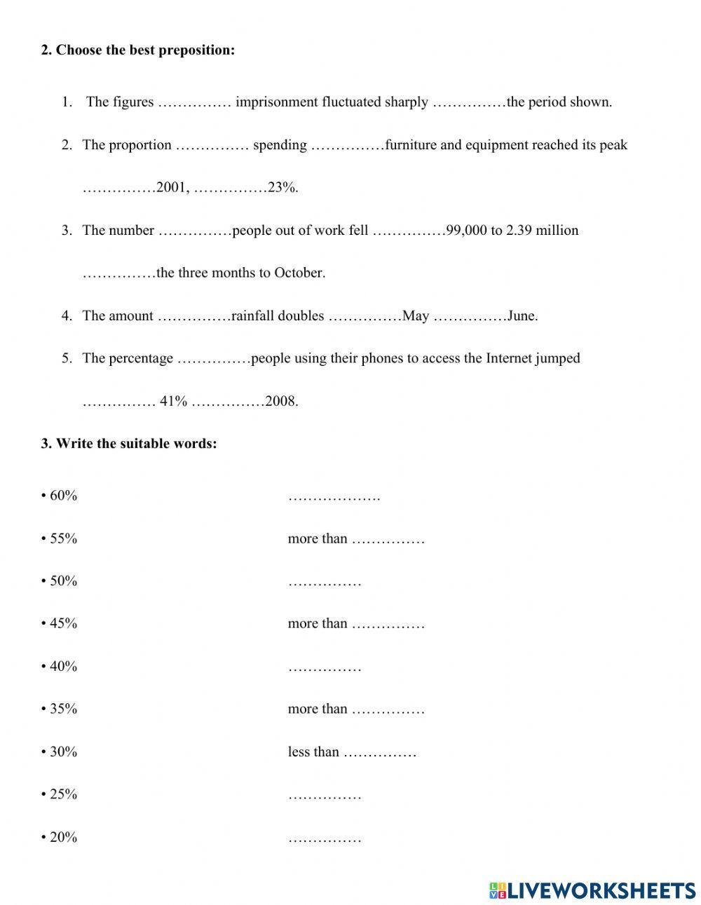 NUMBERS in IELTS worksheet | Live Worksheets