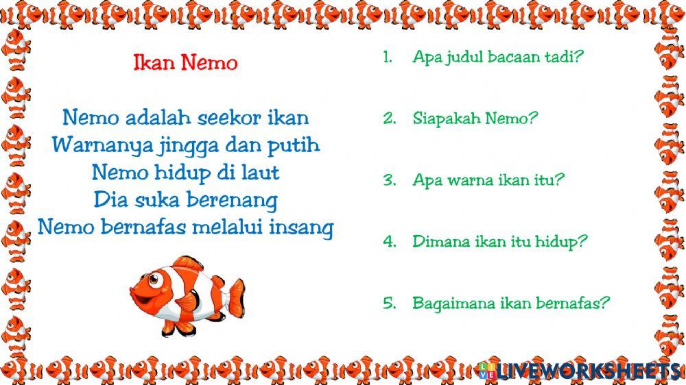 Memahami Bacaan… | Free Interactive Worksheets | 2117960