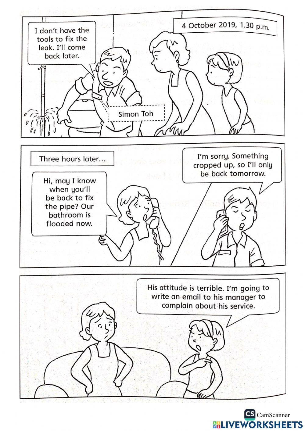 2022 Week 29 situational p5-6 part 1 worksheet | Live Worksheets