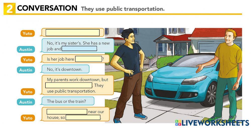 2404548 | Level 1 - Unit 6 - Conversation: They use