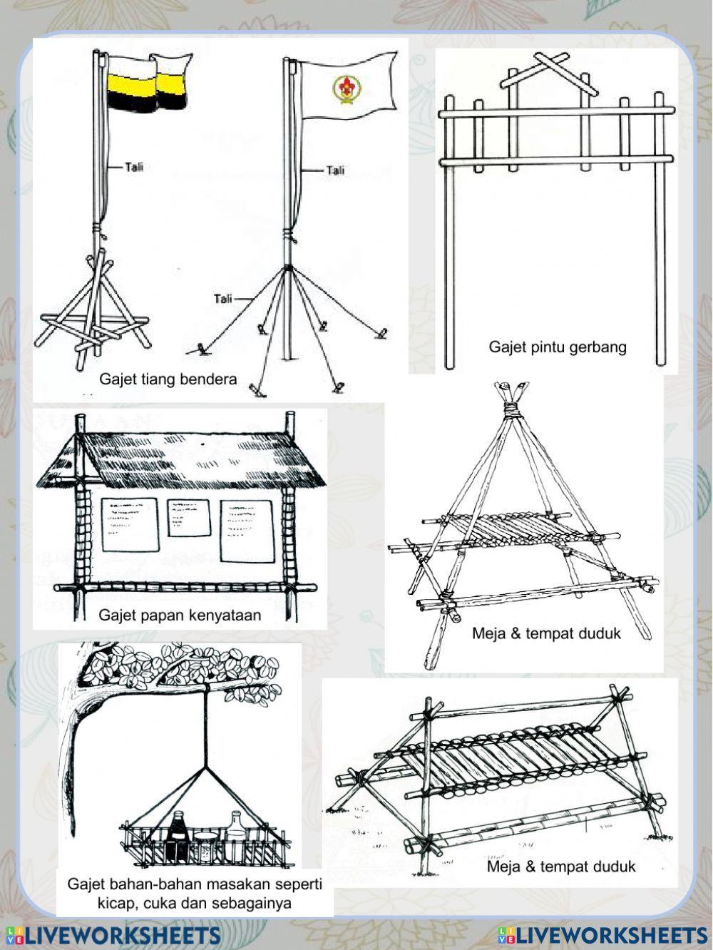 2102894 | Gajet Perkhemahan | Lin Ainz | LiveWorksheets