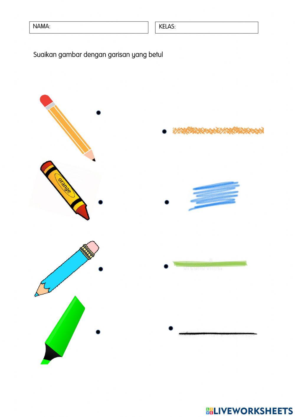 Menggambar | Live Worksheets