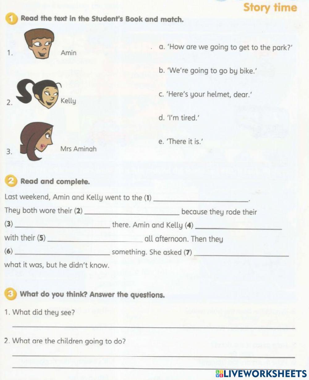 GSP 4 WB - Page 55 worksheet | Live Worksheets