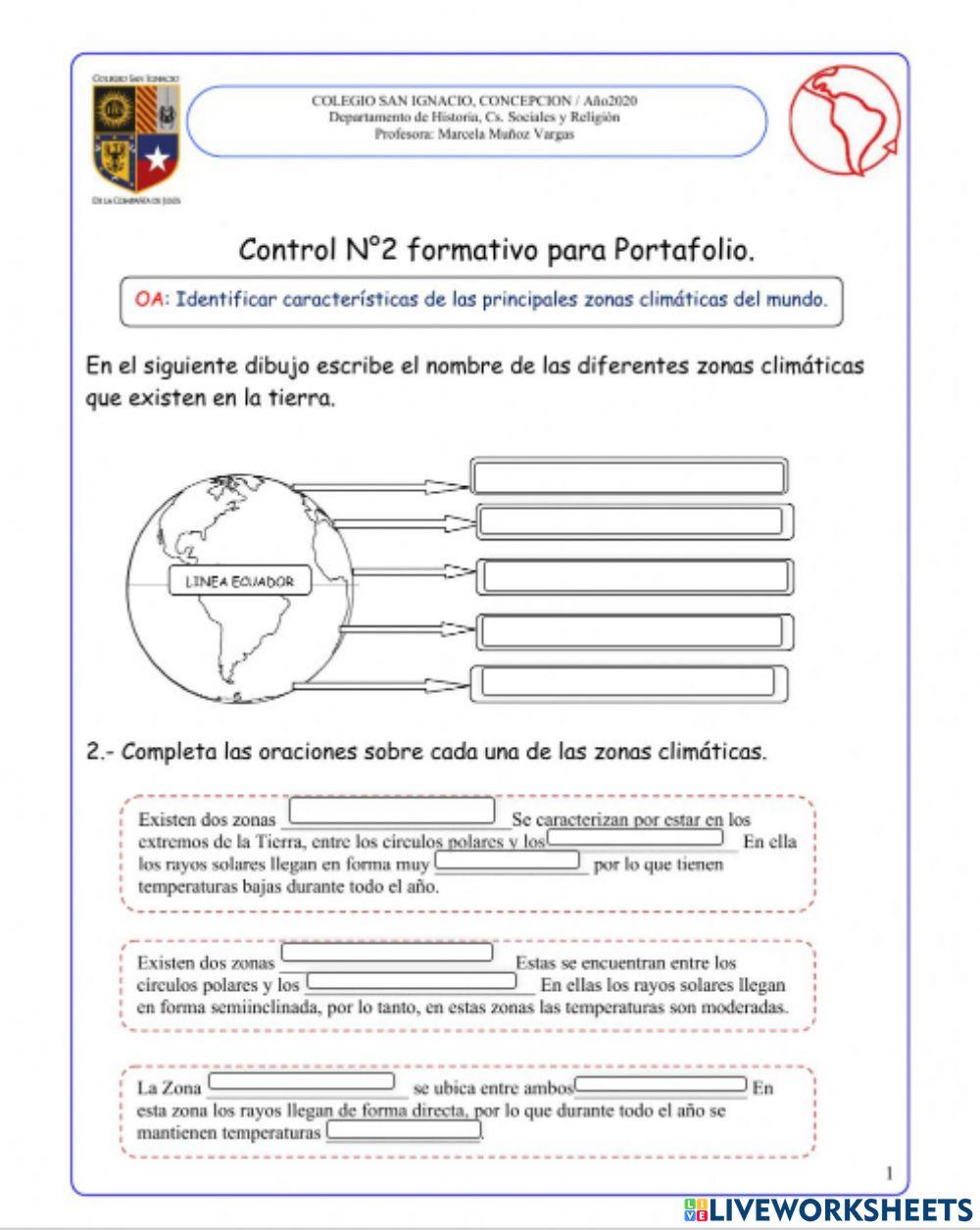 El clima worksheet for 3 grado | Live Worksheets