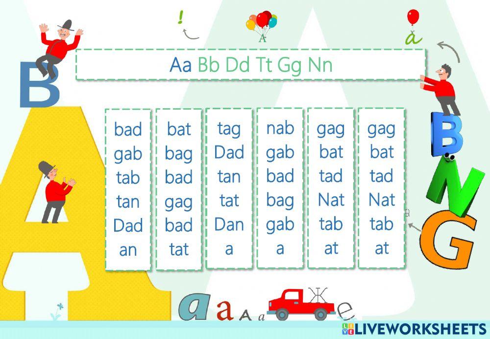 Aa online exercise for | Live Worksheets