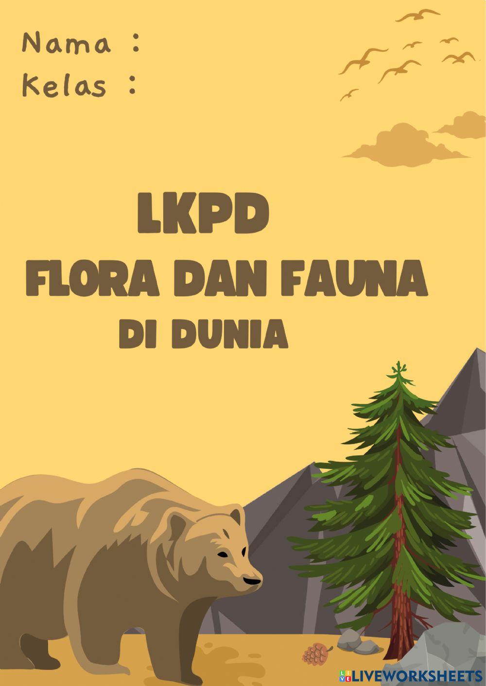 Flora fauna activity | Live Worksheets