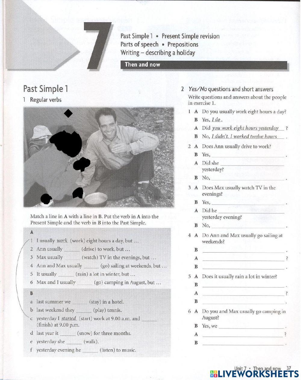 Unit 7 online exercise for 2 | Live Worksheets