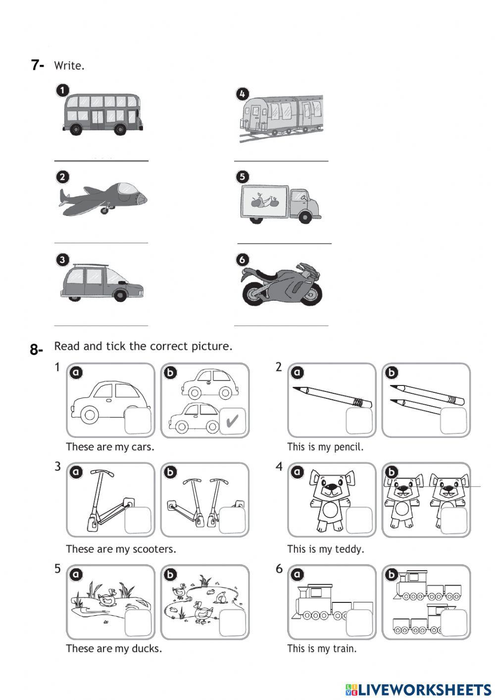 Bright ideas 2 - Unit 2 +3 online exercise for | Live Worksheets