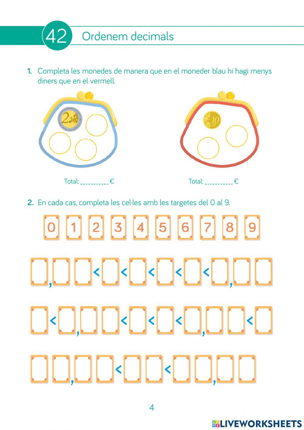 Innovamat 5è, 1 | Free Interactive Worksheets | 2087516