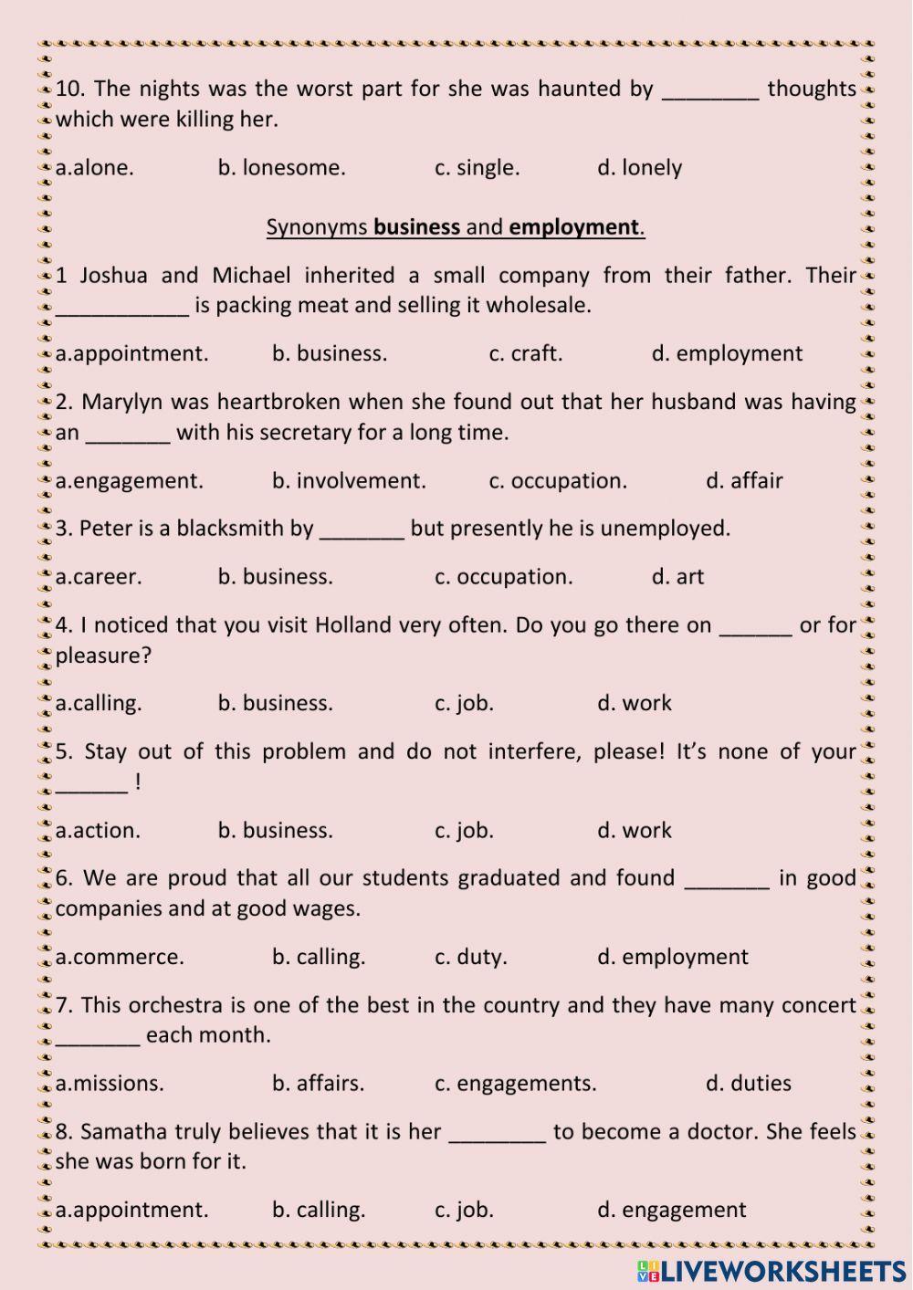 2087716 | Synonyms abandon, exchange, busines