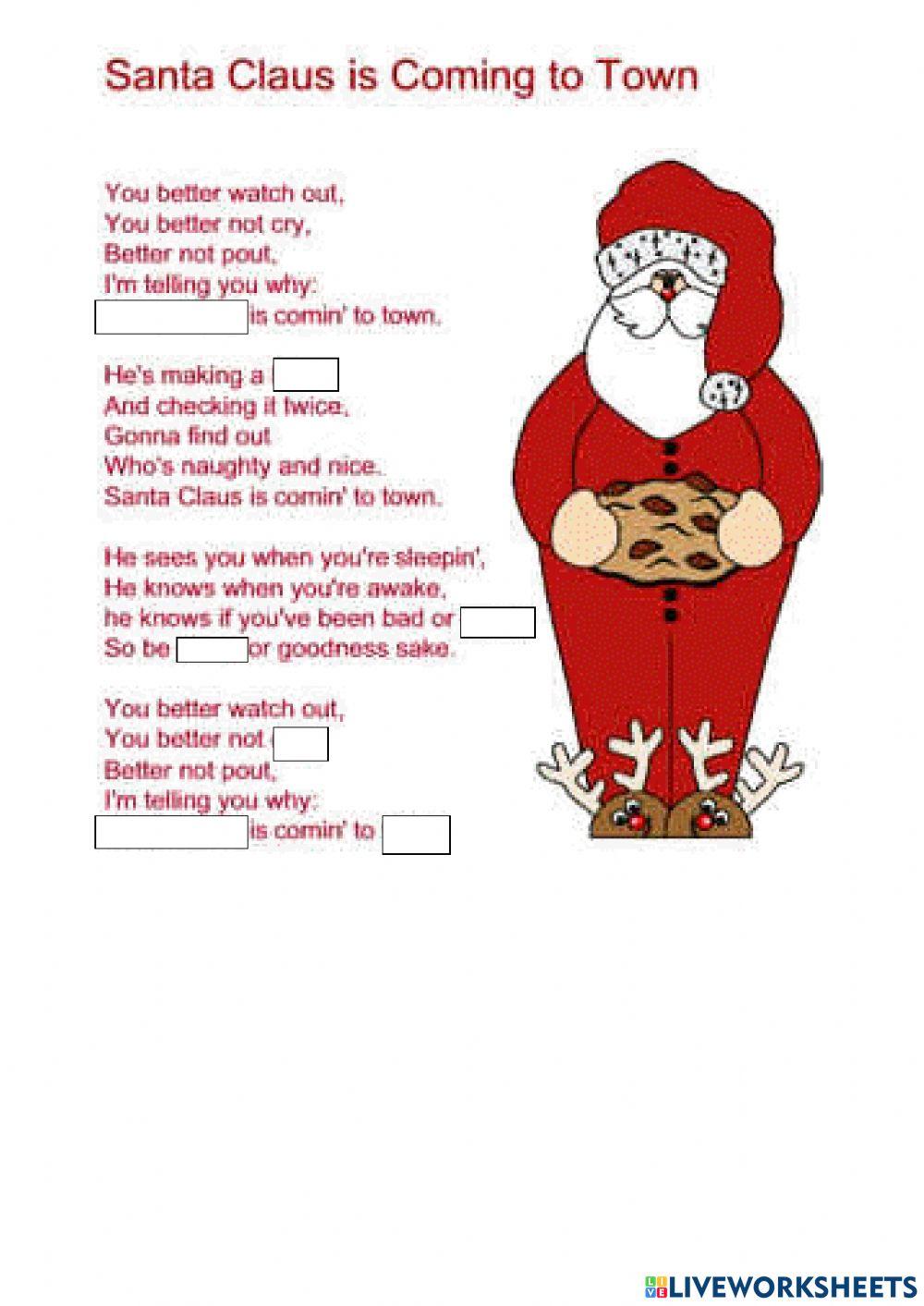 Lesson 5. Complete the song worksheet | Live Worksheets