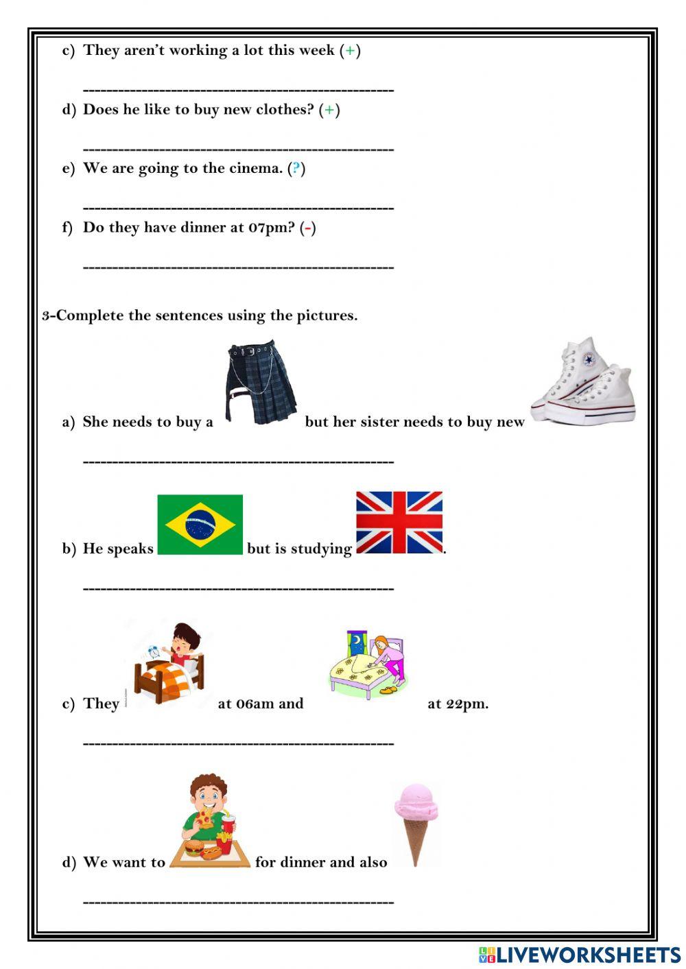 Review w2 part B worksheet | Live Worksheets