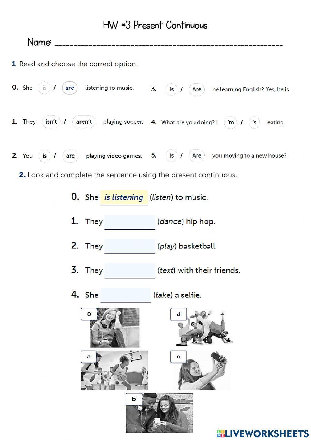 2089325 | Present Continuos | Millicent Eliette Viera