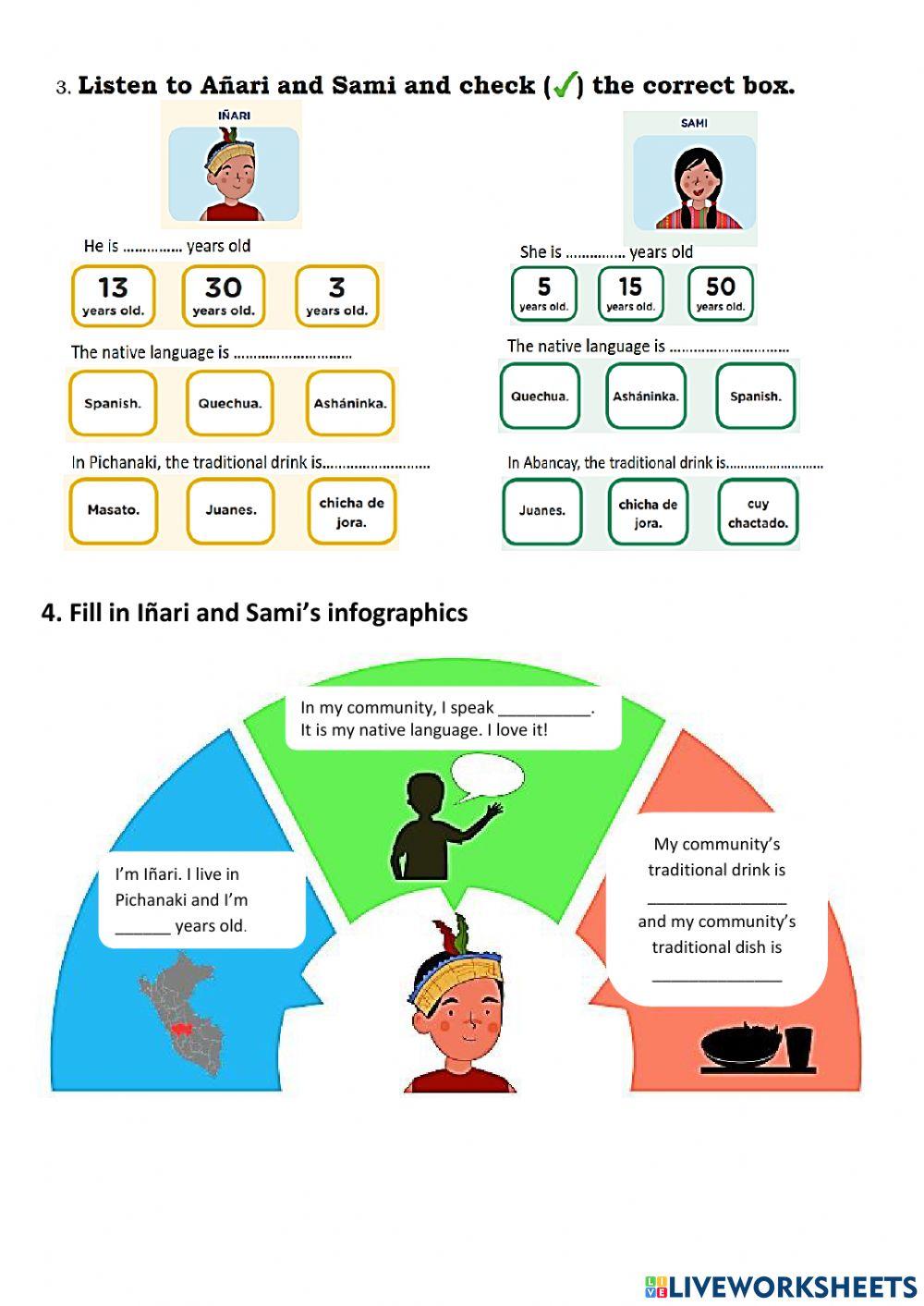 My Community Eda 4 worksheet | Live Worksheets