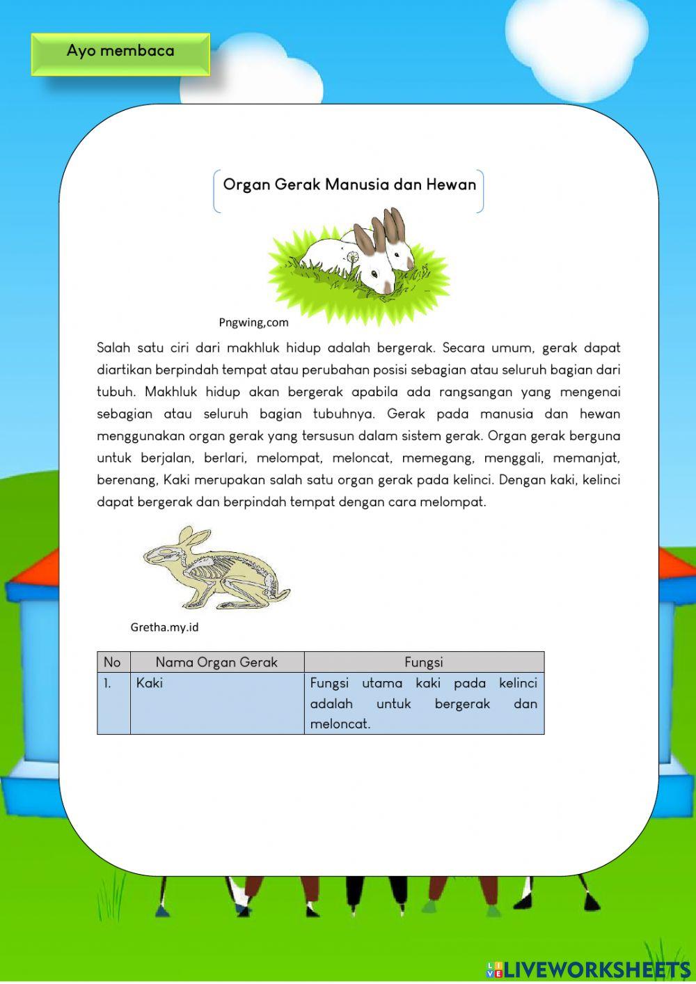 LKPD TEMA 1 IPA… | Free Interactive Worksheets | 2395590