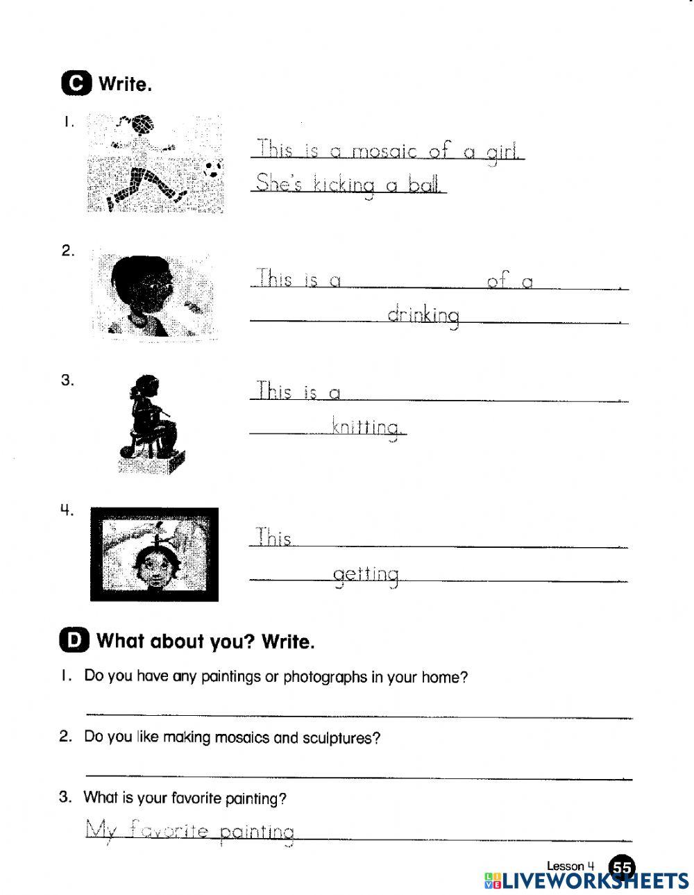 2089648 | Lesson 4: Types of Art | SS English