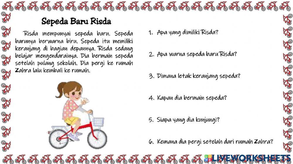 Memahami Bacaan… | Free Interactive Worksheets | 2089919