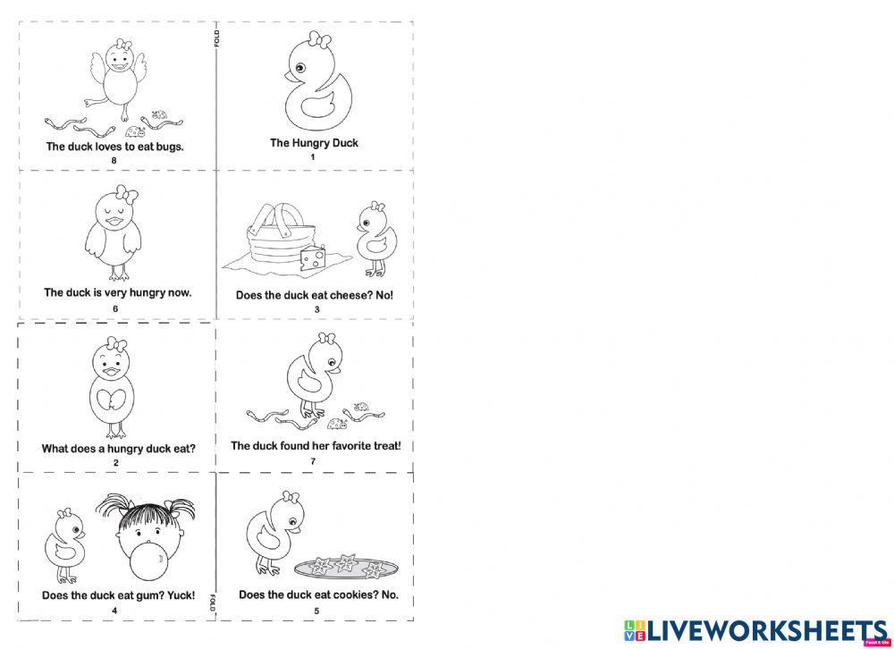 Order a story worksheet | Live Worksheets