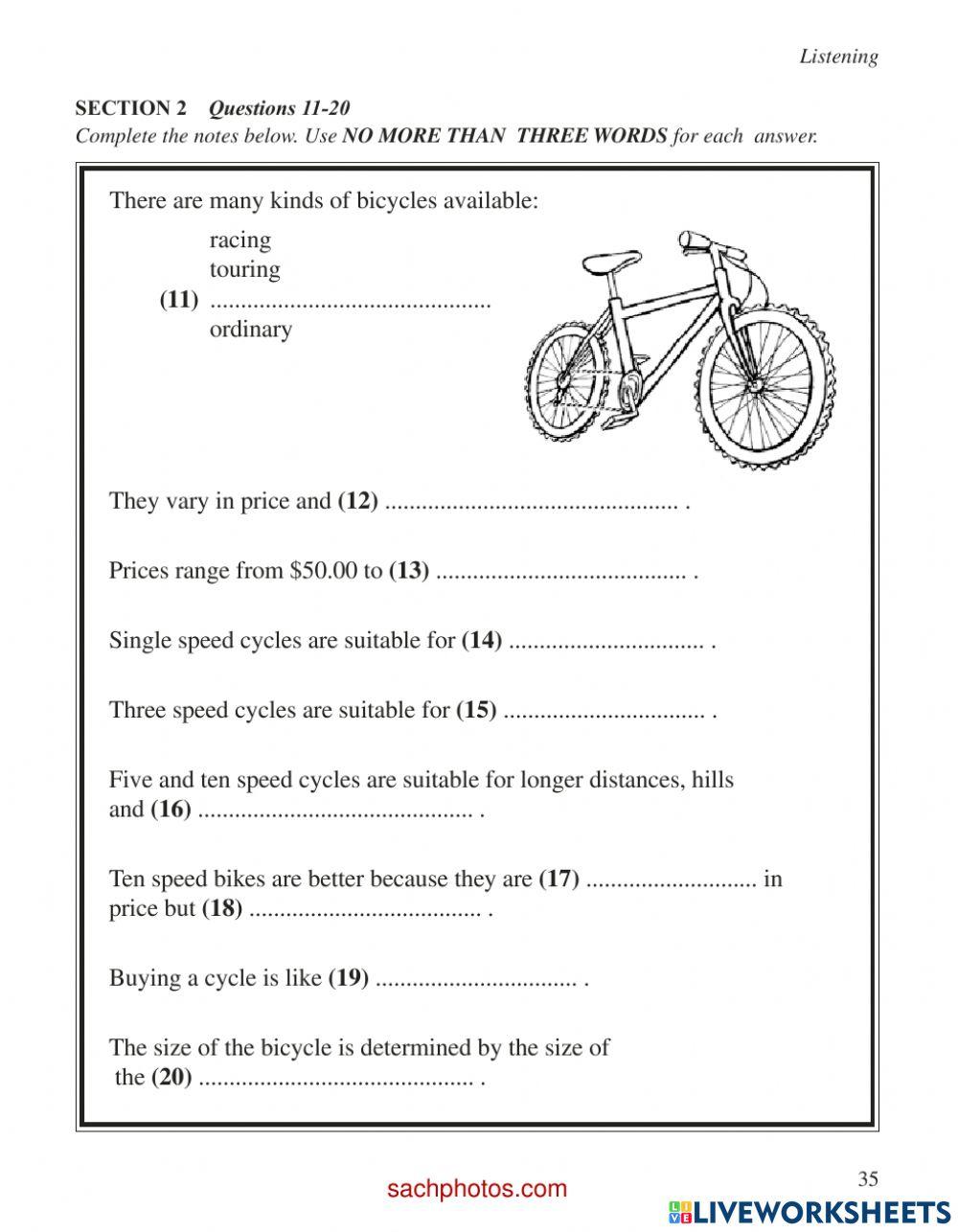 IELTS listening… | Free Interactive Worksheets | 3618751
