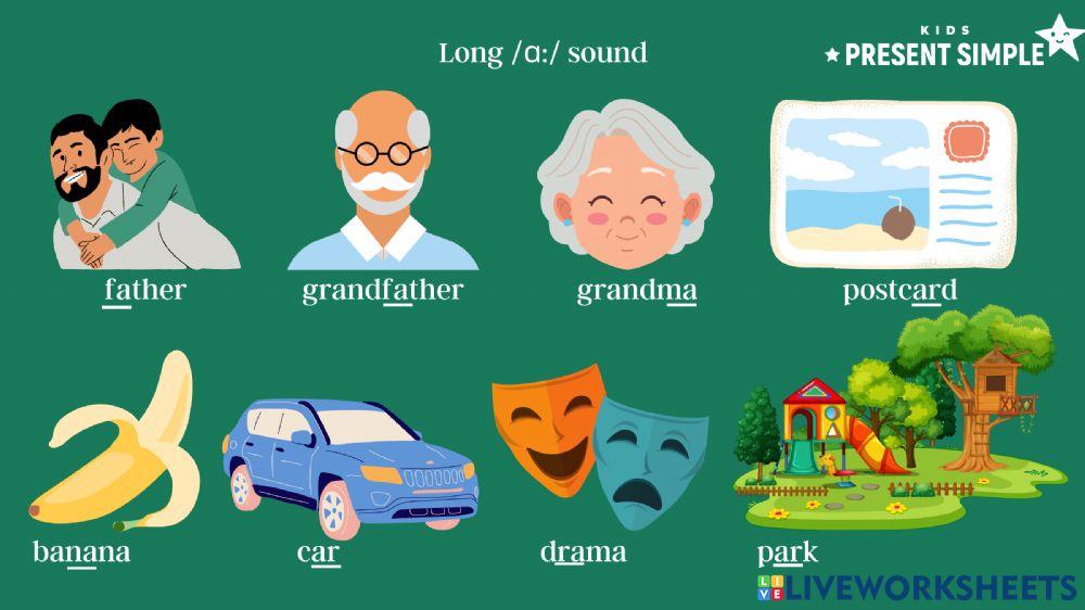 Sound a online exercise | Live Worksheets