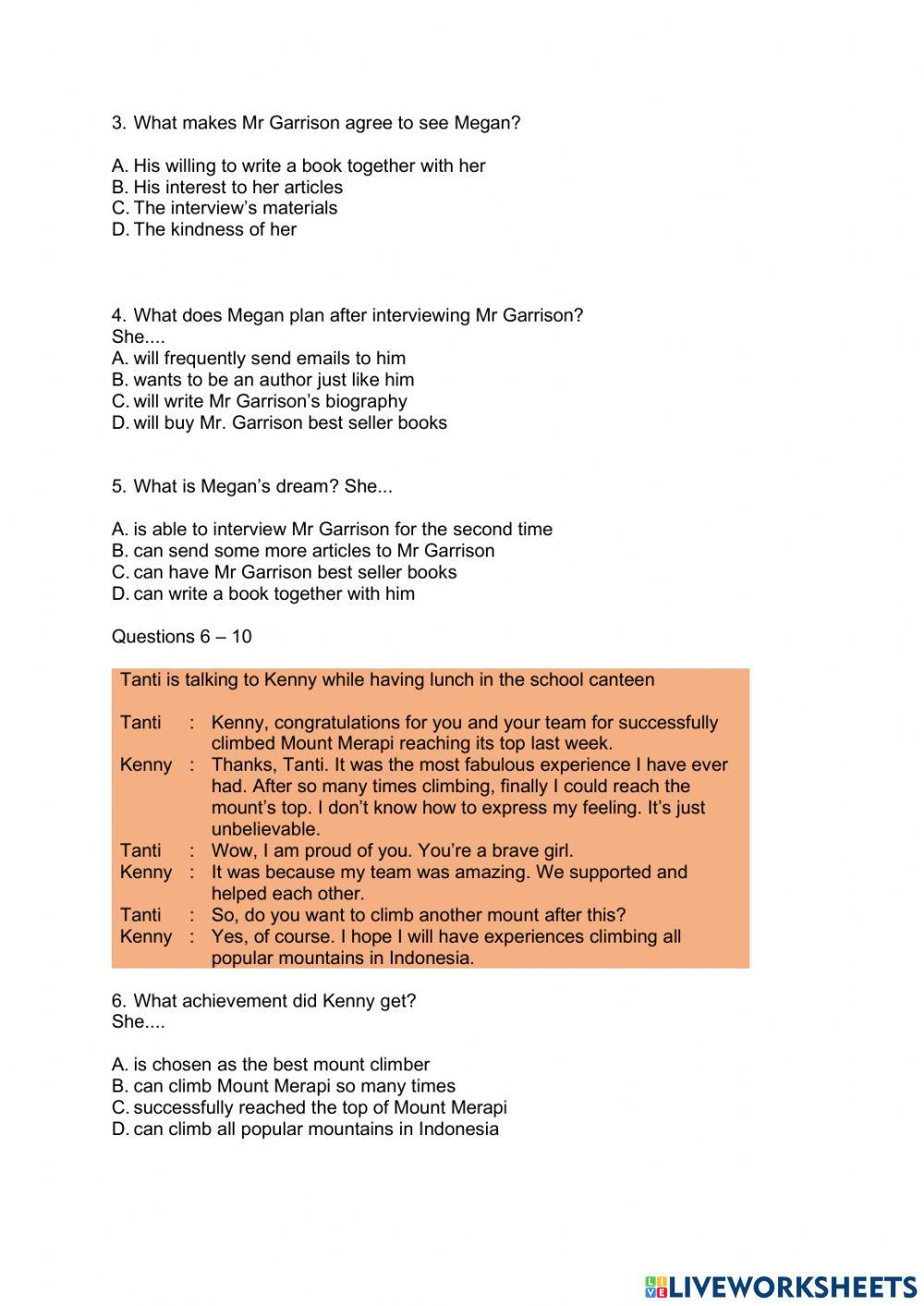 Congratulation | Live Worksheets