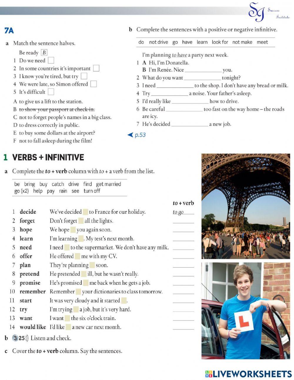 6894679 | 7A PRE INTERMEDIATE VOCABULARY BANK | Success