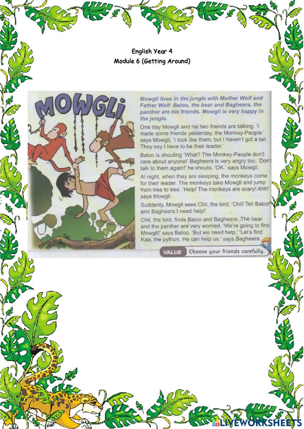 Year 4 - module 6 (PL 3) interactive worksheet | Live Worksheets