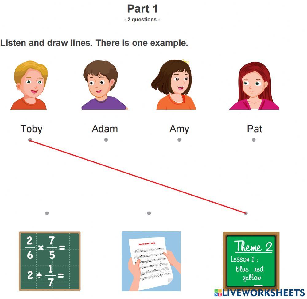 Smart start activity | Live Worksheets