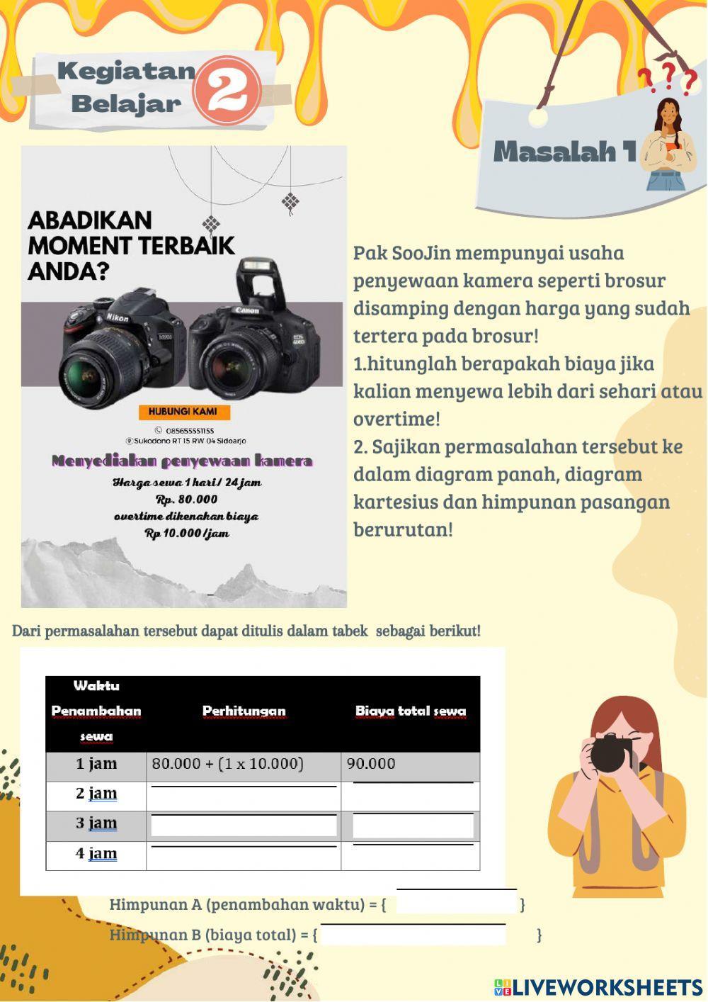 LKPD Relasi dan… | Free Interactive Worksheets | 2115649