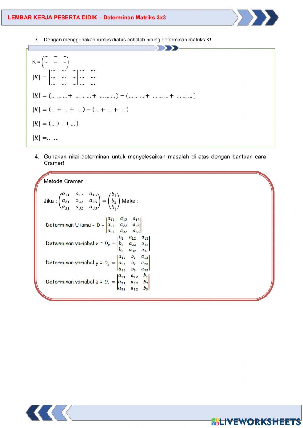2116317 | Determinan Matriks 3x3 | endang2512