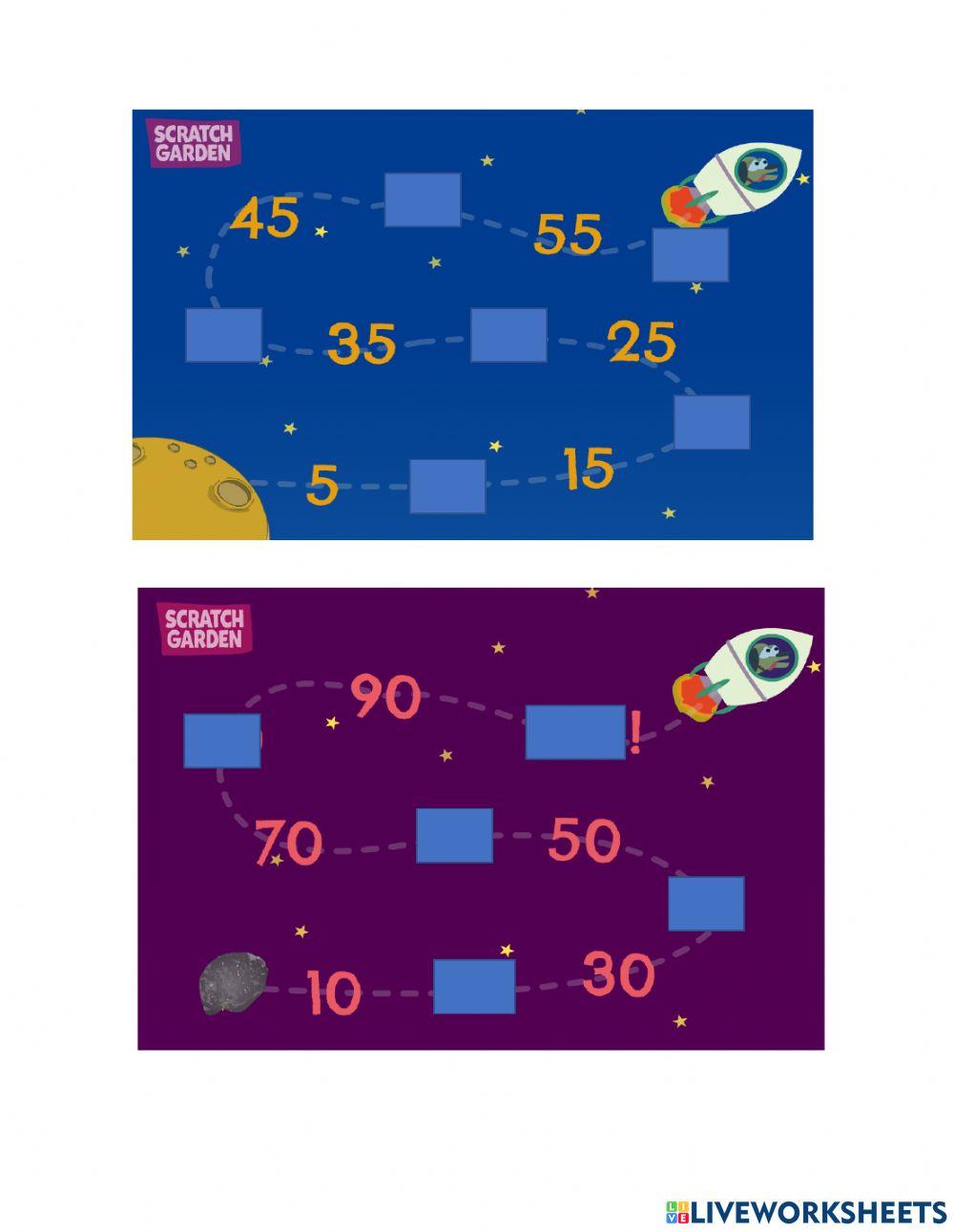 Counting By 5 and 10 online exercise for | Live Worksheets