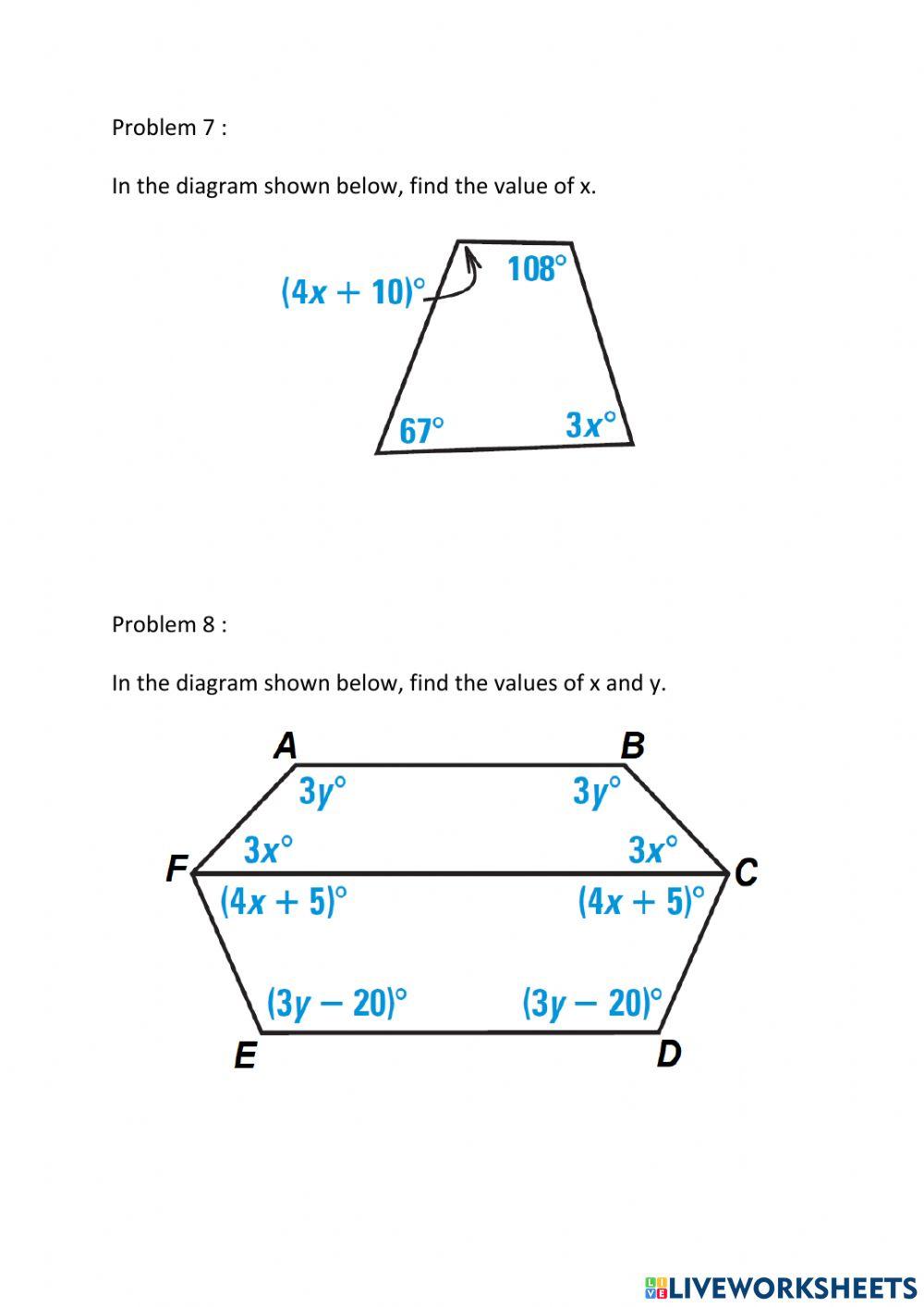 Advanced WS-G8-Classification and Angle Sum Property for Polygon ...