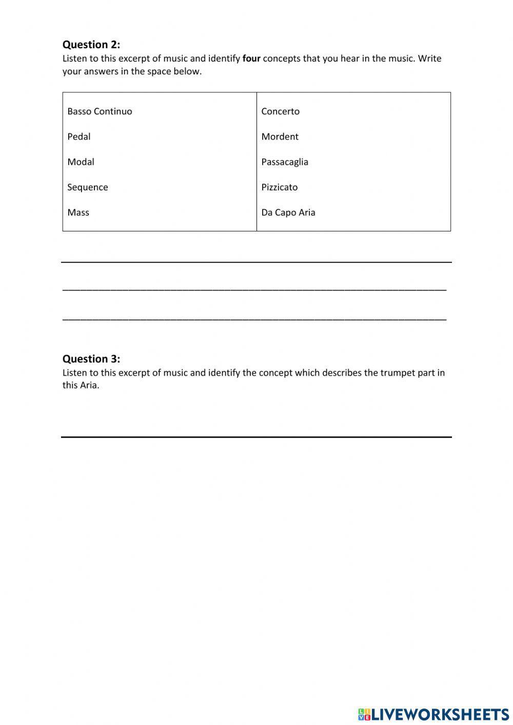 Higher Early & Baroque 2 2116610 | lmcconnell3 | Live