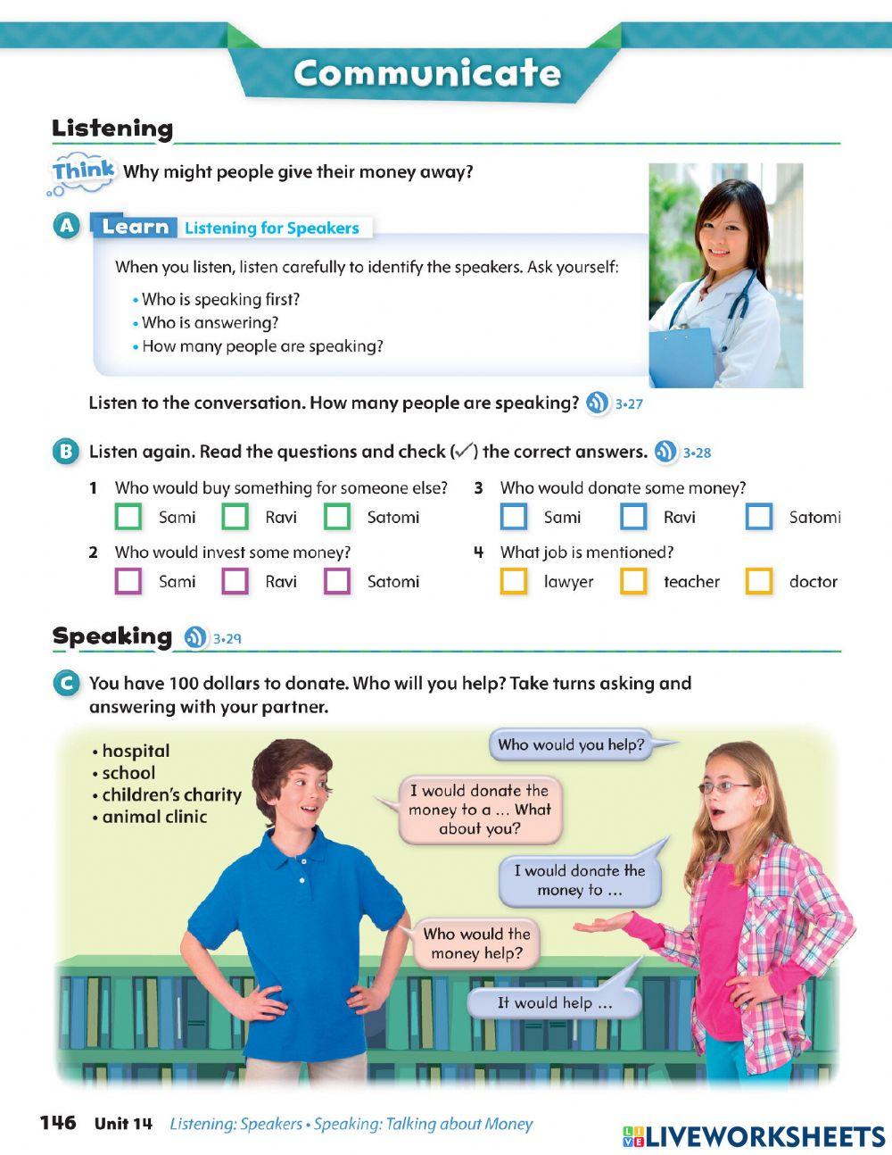 Unit 14 - Communication worksheet | Live Worksheets